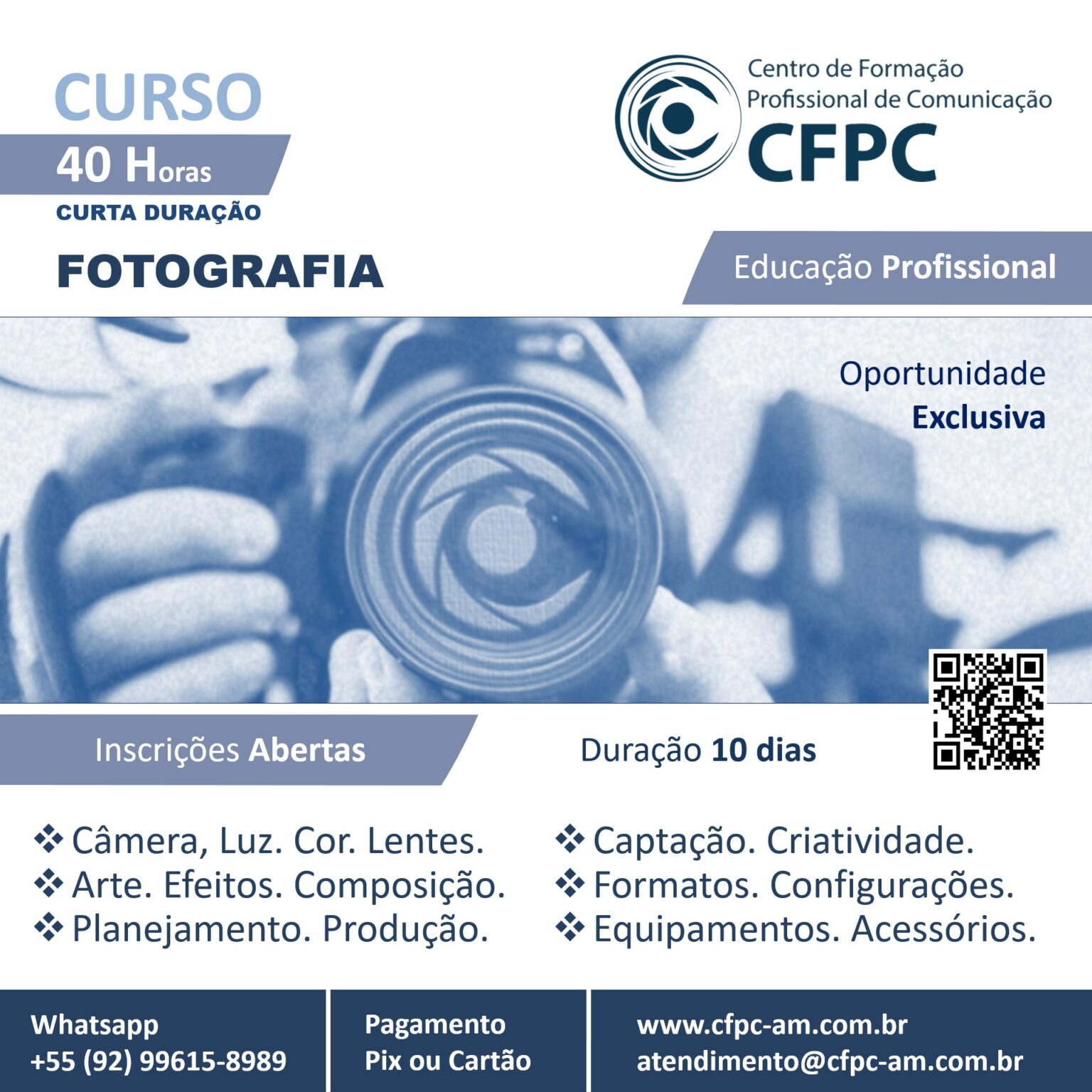 Cursos – Centro de Formação Profissional de Comunicação – CFPC