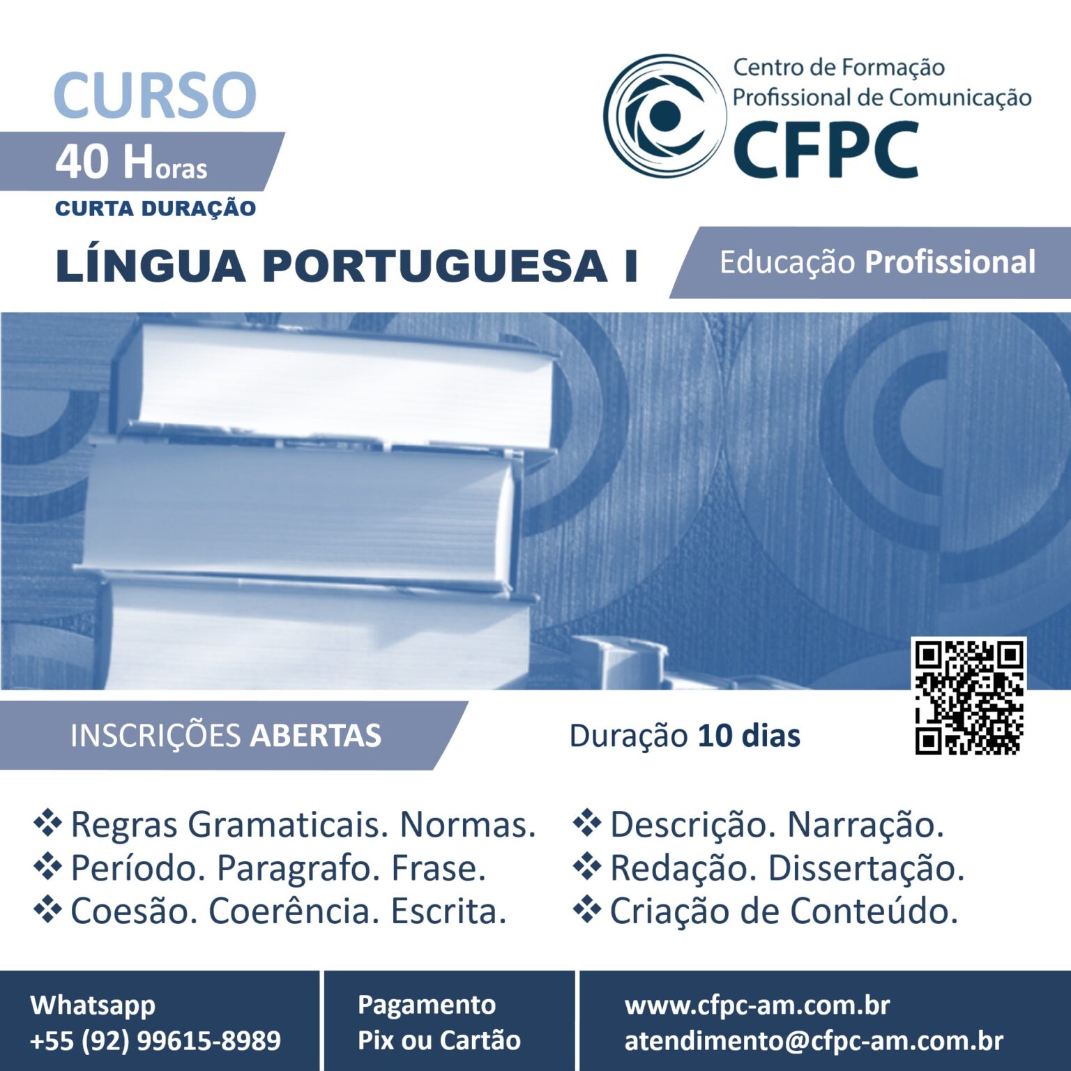 Cursos – Centro de Formação Profissional de Comunicação – CFPC